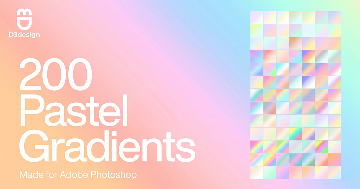 D3Design - Tải 200 Bảng Màu Pastel Gradient Siêu Đẹp Dành Cho Designer