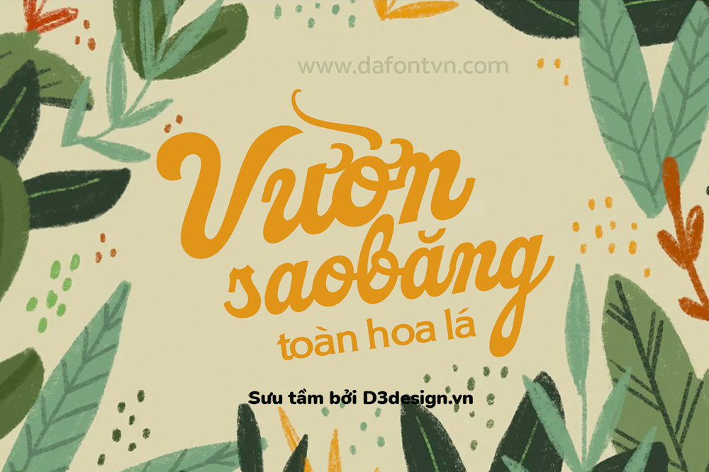 D3Design - Font Việt Hóa - Catchland Mang Phong Cách Nhẹ Nhàng, Hiện Đại