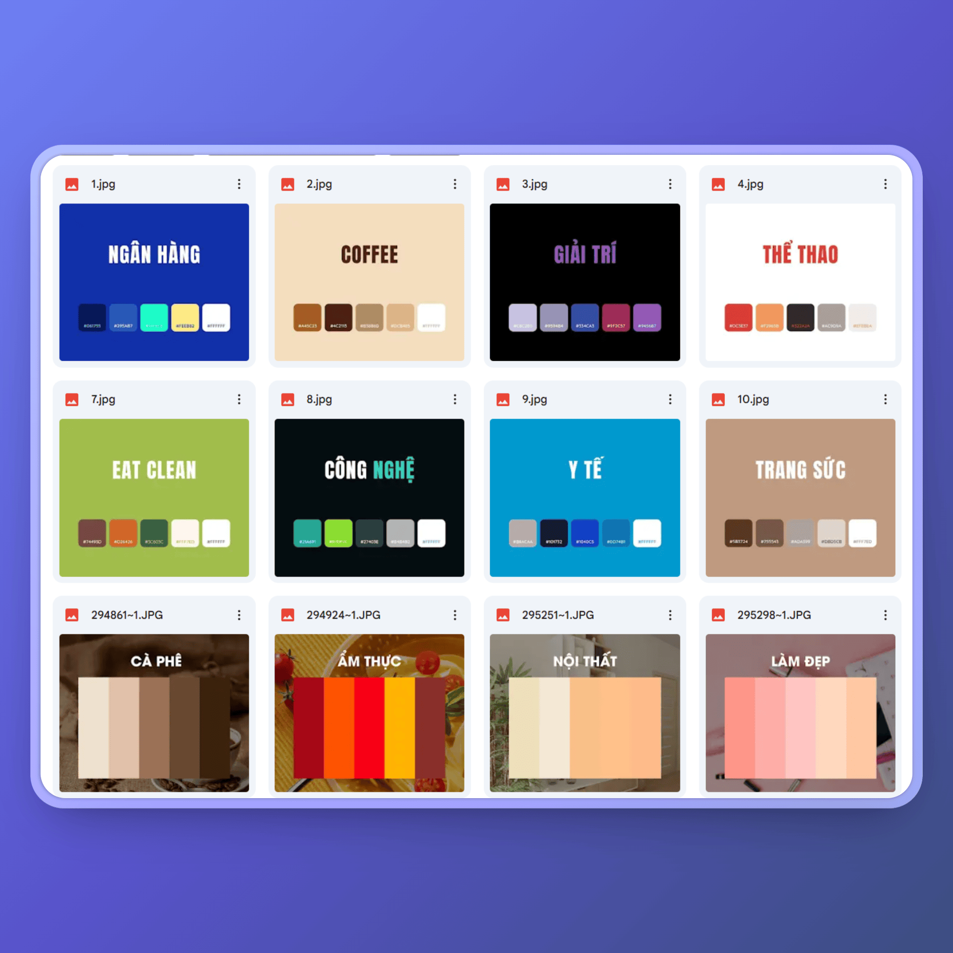 D3Design - 100 Bảng Color Palette, Ý Tưởng Phối Màu Đẹp Mê Hồn Dành Cho ...