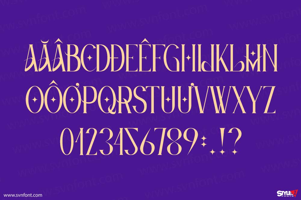 D3Design - Font Việt Hóa - Ilyas Font Trang Trí Mang Phong Cách Hiện Đại