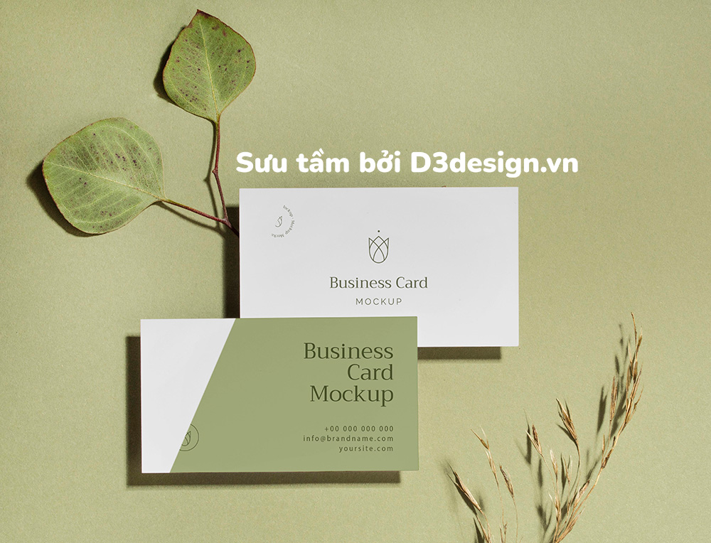 D3Design - Tải Mẫu Mockup Card Visit Tuyệt Đẹp, Chuyên Nghiệp, Miễn Phí ...